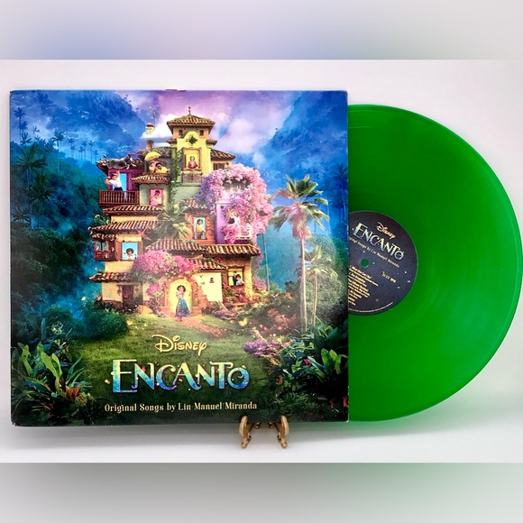 Disney | Media | Disney Encanto Original Soundtrack Songs Green Vinyl ...